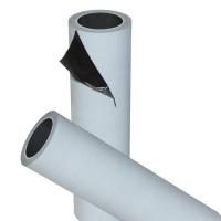 China Black and White Protective Plastic Film for Metal Aluminum Stainless Steel Sheet PE Genre for sale