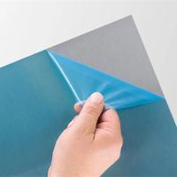 China Customizable Logo Printing Blow Molding Soft PE Protective Film Cover for Stainless Steel Plate 30cm Effective Preserving High for sale
