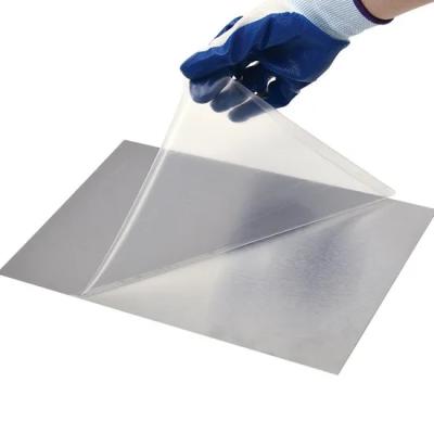 China Soft PE Adhesive Blow Molding Protective Film for Metal Aluminum Stainless Steel Sheets for sale