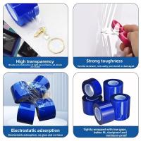 China Adhesive-free Transparent PVC Stretch Film Casting Anti-scratch Dust-proof Moisture Proof Jewelry Packaging Hardware for sale
