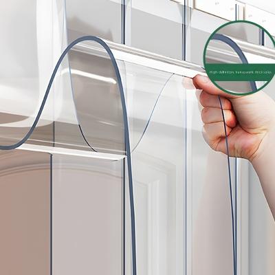 China YIHONG Custom Transparent Industrial Soft High Gloss Stretch Film Door Curtains for Refrigeration Freezer for sale