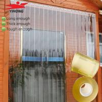 China PVC Door Curtain Film Soft Clear Low Temperature for Supermarket Usen Draft-Proofing Wind-Blocking Curtain Custom YIHONG for sale