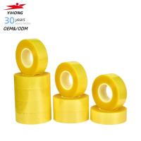 China Adhesive Tape Single-sided Carton Sealing Packing Tape Transparent High Quality Clear BOPP Plastic Acrylic Waterproof Tape 45mm for sale