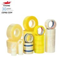 China YIHONG Free Sample BOPP Transparent Adhesive Tape Single Sided Water Activated Heat-Resistant with Custom Logo for sale