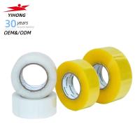 China YIHONG Custom Brand Names BOPP Self-Adhesive Jumbo Roll Single Sided Water Activated Hot Melt Acrylic Antistatic Features for sale