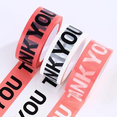 China YIHONG Personalized Printing Waterproof Custom Solution Vinyl Packing Tape for Package for sale