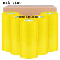 China Premium Strong Adhesive Transparent BOPP Carton Sealing Tape for Express Shipping Logistics Warehouse Industrial Packing for sale
