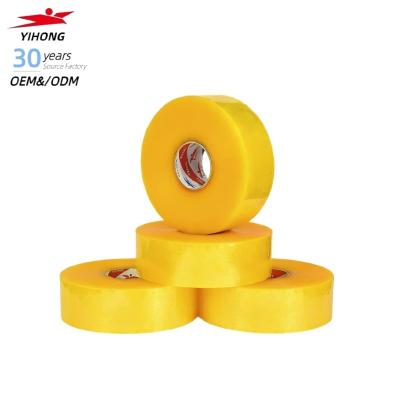 China YIHONG Clear Packing OPP Tape Single Sided Adhesive Free Waterproof BOPP Acrylic Stickers Water Resistant Packaging Tape for sale