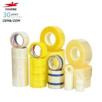 China YIHONG Transparent High Stickiness Quiet Adhesive Sealing Packing Opp Cheap Bopp No Noise Tape for sale