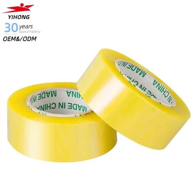 China YIHONG Custom Brand Names BOPP Self-Adhesive Jumbo Roll Single Sided Water Activated Hot Melt Acrylic Antistatic Features for sale