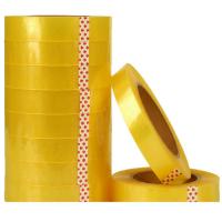 China Waterproof Moisture Proof Anti Aging High Adhesive Transparent BOPP Packing Tape for Carton Sealing Daily Supermarket Packaging for sale