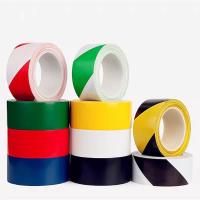 China YIHONG Industrial Grade Eye-catching Warning Tape Outdoor Construction Danger Isolation Marking Tape for sale