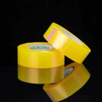 China High Adhesive Clear Waterproof Anti Aging No Residue BOPP Packing Tape for Carton Sealing Express Logistics Warehouse Packaging for sale
