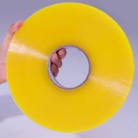 China Eco Friendly Acrylic Odorless High Toughness Unbreakable Single Sided BOPP Sealing Tape Supermarket Storage Carton Wrapping for sale