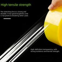 China Eco Friendly Acrylic Odorless High Toughness Unbreakable Single Sided BOPP Sealing Tape Supermarket Storage Carton Wrapping for sale