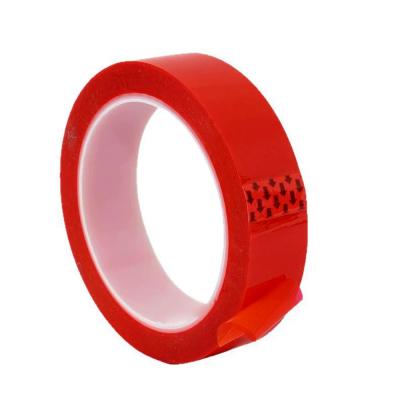 China Custom Size Red Thickened Eco Non Toxic BOPP Packing Tape for Carton Sealing Warehouse Storage Supermarket Commodity Packing for sale