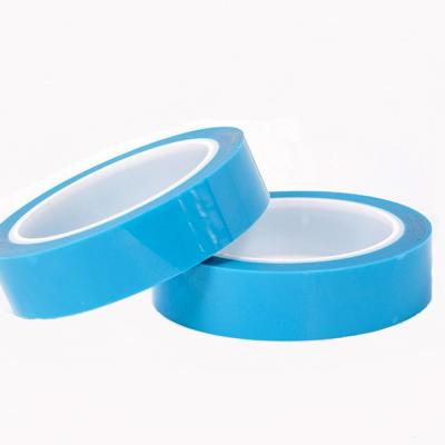China High Elongation Custom Logo Blue BOPP Tape Eco-Friendly Strong Adhesive 90UM for Brand Goods Packaging & Carton Sealing for sale
