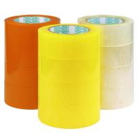 China RoHS Certified Non Toxic Odorless High Initial Tack BOPP Packing Tape for Global Logistics Carton Sealing Supermarket Packaging for sale