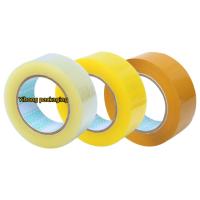 China RoHS Certified Non Toxic Odorless High Initial Tack BOPP Packing Tape for Global Logistics Carton Sealing Supermarket Packaging for sale