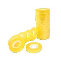 China YIHONG Transparent BOPP Stationery Tape Easy Tear Low Adhesive Office School Small Adhesive Tape for sale