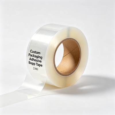 China YIHONG Custom Packaging Adhesive Bopp Tape clear Packing Tape clear Tape 2 Mil for sale