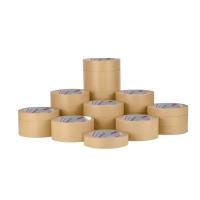 China YIHONG Custom Eco Friendly Personalised Package Tape Kraft Paper Shipping Tape Print Box Sealing Paper Tape for sale
