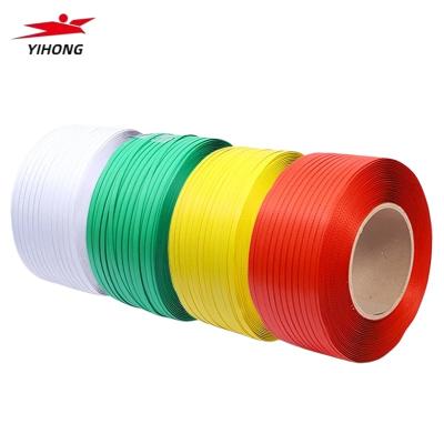 China YIHONG Factory Direct Sale Manual Polypropylene Strapping PP Packing Belt Strap Durable & Eco-Friendly Black Red for sale