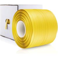 China High Toughness 100% Virgin Polypropylene Embossed PP Strapping Band for Carton Warehouse Cargo Bundling Daily Factory Packing for sale