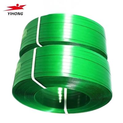 China YIHONG Custom Manual PET Packing Tape Eco-Friendly Durable Transparent Black Green Smooth Surface Free Samples for sale