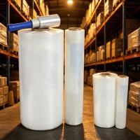China YIHONG Clear Strech Plastic Ldpe PE Packaging Film Roll Pallet Wrapping Machine Hand Packing Pallet Wrap Stretch Film for sale