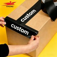 China YIHONG Self Adhesive Kraft Paper Tape Strong Stick Brown Carton Sealing Tape for sale