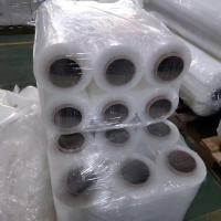 China Intaglio Printing Pallet stretch wrap tensile strength 150 to 200 Mpa ideal for heavy load pallet wrapping and enhanced load stability for sale