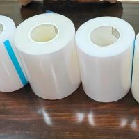 China Transparent PE Surface Protection Film for Glass, Metal and Acrylic Sheets | Low Tack Temporary Film for sale