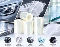 China Transparent PE Surface Protection Film for Glass, Metal and Acrylic Sheets | Low Tack Temporary Film for sale