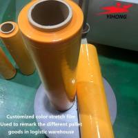 China LDPE LLDPE Stretch Film with Color Coding for Easy Identification Enhanced Warehouse and Inventory Management Solutions for sale