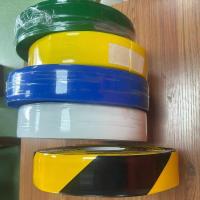 China PVC Floor Tape with Heavy Duty Adhesive and Wear Resistant for High Visibility Industrial Floor Marking for sale