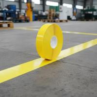 China PVC Floor Tape Backing Material PVC Durable Construction Floor Marking Tape Designed for Industrial and Warehouse Safety for sale