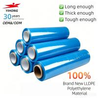 China YIHONG  Blue Stretch Film LLDPE for Distinguish Between Raw Materials Semi-finished Products for sale