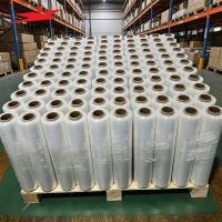 China YIHONG LLDPE Plastic Stretch Film Logistic Packaging Stretch Wrap Pallet Packing Stretch Film for sale