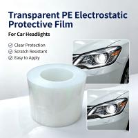 China YIHONG Manufacturing PE Electrostatic Surface Protection Film Low-Tack Protective Film for Metal Sheets Glass & Car Headlights for sale