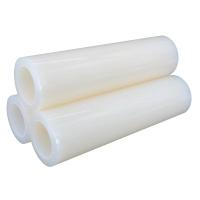 China Wholesale 40cm Wide Self-Adhesive Transparent PE Protective Film Blow Molding Easy Tear Stick Temporary Surface Cover Soft for sale