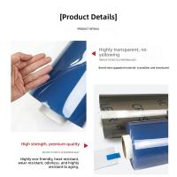China YIHONG China Pvc Film Roll Suppliers 2/3mm Soft Pvc Plastic Film Pvc Bule Film for High-gloss Surface for sale