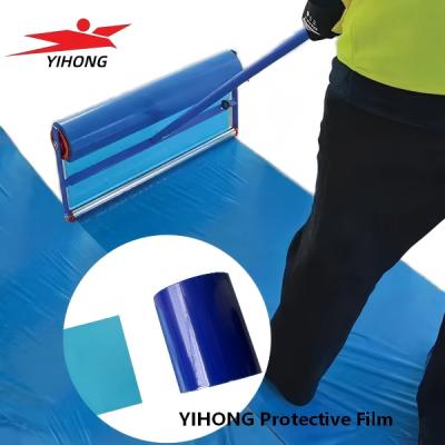 China YIHONG Self Adhesive Transparent PE PVC Protective Film for Carpat Window Floor Metal Glass Customized Color Protective Film for sale