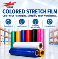 China 100% Virgin LLDPE Stretch Film Pallet Wrap High Tensile Hand and Machine Stretch Film for Cargo Packaging for sale
