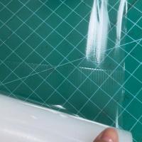 China 0.023mm 0.15mm Thickness Pre-cut PE Surface Protective Film for Glass Smooth Surface for sale