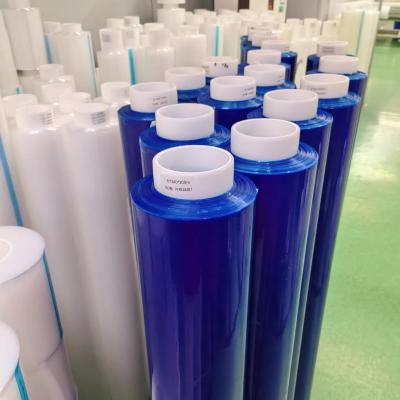 China Non Adhesive Electrostatic PE Film for Glass Window Scratch Resistant Transparent Protective Film for sale