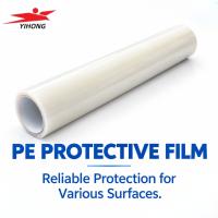China Transparent PE Window Protection Film with Electrostatic Adhesion PE Electrostatic Film for Glass Window for sale