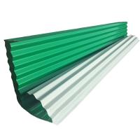 China Direct PPGI Wavy Trapezoid Shape Corrugated Steel Roofing Sheet Hot Rolled 1400-1799mm for sale