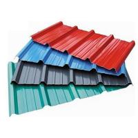 China Direct PPGI Wavy Trapezoid Shape Corrugated Steel Roofing Sheet Hot Rolled 1400-1799mm for sale