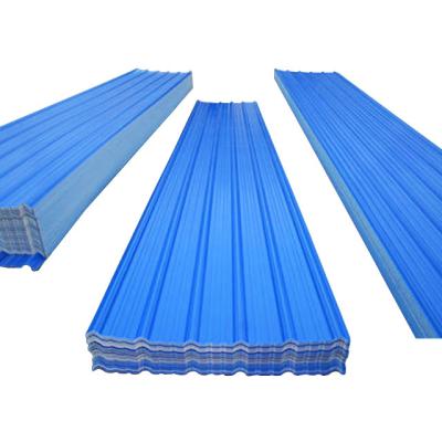 China Color Coated Galvanized Corrugated Steel Roof Sheet with SGCC Construction Material for sale